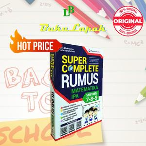 Jual buku kumpulan rumus matematika ipa smp super complete rumus ...