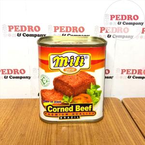 Jual Original Mili Corned Beef Premium Quality Brazil 340 Gram - Canned ...