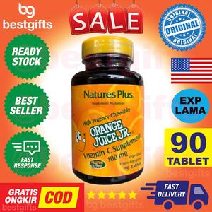 Jual NATURE'S NATURES NATURE PLUS ORANGE JUICE JR 100 MG VITAMIN VIT C ...