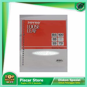 Jual Joyko Loose Leaf B5 7026 (Pack Isi 100 Lembar) - Isi Binder B5 - Kota Depok - PiscarNet ...