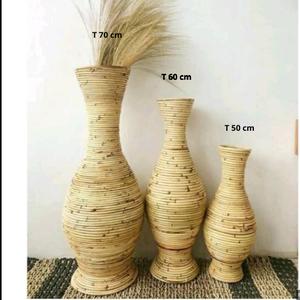 Jual Guci Rotan Vas Rotan Pot Rotan Vas Bunga Rotan - Tinggi 50cm - Kab ...