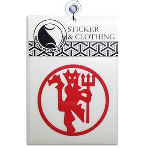 Jual Stiker Red Devil MU Logo Manchester United Cutting Sticker untuk ...