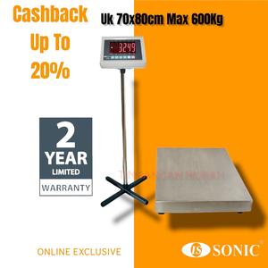 Jual Timbangan Duduk Digital Bench Scale Lantai SONIC A28E 600 Kg ...
