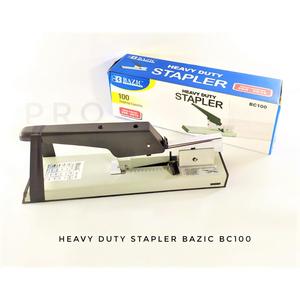 Jual STAPLER JILID HEAVY DUTY BAZIC 100 LEMBAR STAPLES JILID STAPLER ...