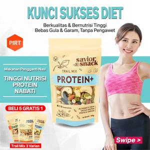 Jual Terlaris Cemilan Sehat Untuk Diet SAVIOR SNACK PROTEIN+ Makanan ...