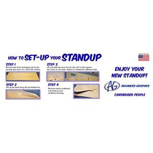 Promo Cardboard People Sam Winchester Life Size -The CWs Supernatural ...