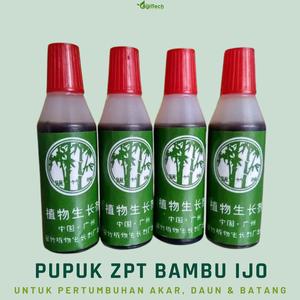 Jual PUPUK ORGANIK CAIR BAMBU IJO HIJAU POC & ZPT NUTRISI TANAMAN 12 ML ...