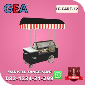 Jual GEA IC-CART-12 SHOWCASE GEROBAK ICE CREAM GELATO - Kab. Tangerang ...