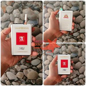 Jual KOTAK ROKOK DAN KOREK API GAS SAMPOERNA MILD - BOX ROKOK PANJANG ...