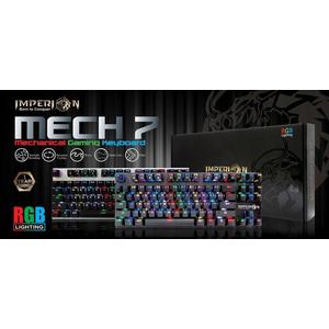 Jual Imperion Mech 7 Mechanical Gaming Keyboard BLACK ONLY - Jakarta ...