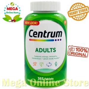 Jual Centrum Adults Under 50 - 365 Tablets Berkualitas - Jakarta ...