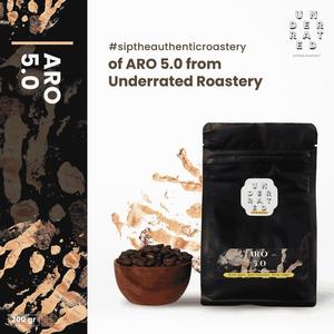 Jual Biji Kopi ARO 5.0 Coffee Beans 200gr by Underrated Coffee Roastery ...