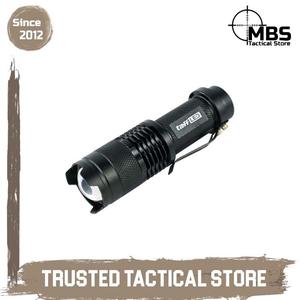 Jual Senter Tactical Flashlight 2000 Lumens LED Flash Light Senter LED ...