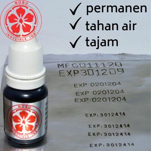 Jual Nobu Ink - Tinta Stempel Permanen | Plastik | Besi - Jakarta Timur ...