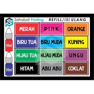 Jual Tinta Refill Stempel Warna | Stampel Otomatis - Jakarta Timur ...