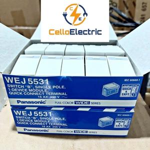 Jual Mata Saklar Panasonic WEJ 5531 - Mata Saklar Kecil Panasonic / Pcs ...
