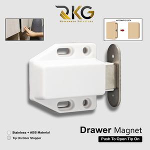 Jual RKG Push To Open Tip On Magnet Door Bouncer Damper Catches Pintu ...