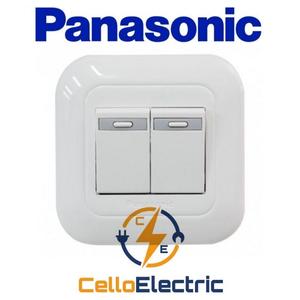 Jual Saklar Seri / Double Panasonic Set WEJ 78029 + WEJ 5531 - Saklar ...