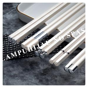 Jual Sumpit Jepang PREMIUM Alloy 24cm 5 Pasang Japanese Chopsticks ...