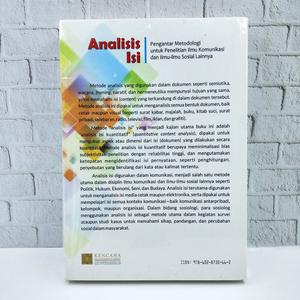 Jual Analisis Isi Pengantar Metodologi - Eriyanto - Jakarta Selatan ...