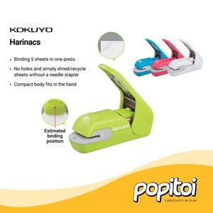 Jual KOKUYO Harinacs PRESS Stapleless Stapler (SRY7) - Kota Surabaya ...