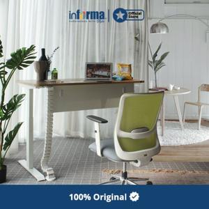 Jual Informa - Sieben Ii Meja Kantor Ergonomis Lift Up 1807 - Cokelat ...