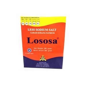 Jual lososa garam sehat rendah natrium garam diet 250gr free bubble ...