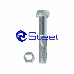 Jual Baut Mur Putih M12 x 50mm Hexagon | Hex Bolt Galvanis BMP 12x50 - Kota Surabaya - IDNSteel ...