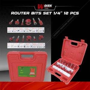 Jual Mata Router Set Mata Profil Mata Trimmer Set Router Bit Set 12pc ...