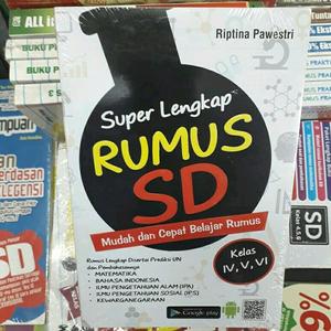 Jual BUKU SUPER LENGKAP RUMUS SD MUDAH DAN CEPAT BELAJAR RUMUS KEAS 4 5 ...