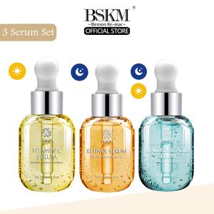 Jual BSKM Facial Serum Trio Set Vitamin C Serum Retinol Serum ...