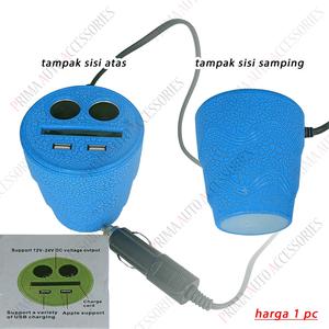 Jual SiapKirim Colokan Lighter Usb Port Model Gelas 12-24volt - Kab ...