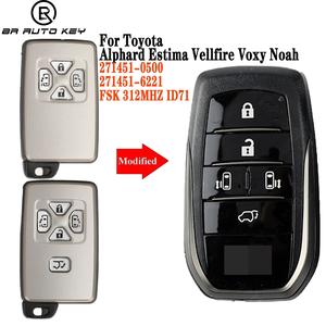 Jual Upgrade Replacement Smart Remote Key for Toyota Alphard Vellfire ...