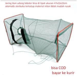Jual Jaring ikan udang lobster bisa di lipat ukuran 47x22x22cm otomatis ...