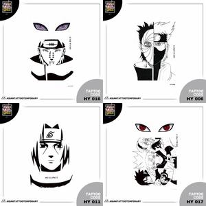 Jual TATTO "ANIME-MANGA" MATA SHARINGAN Itachi Karakter Naruto ...