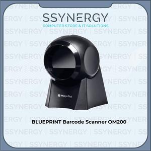 Jual Omni Barcode Scanner OM200 BLUEPRINT Auto Scan, QR code & Barcode ...