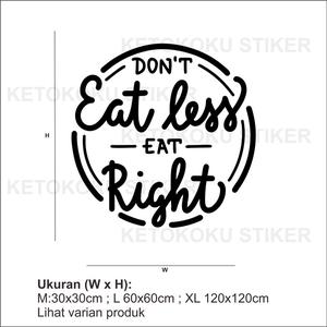 Jual Stiker Kaca DInding Cafe Resto Eat Kafe Coffee Shop S - First Eat ...