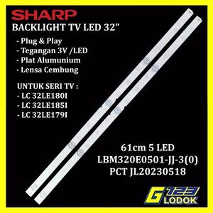 Jual BACKLIGHT TV LED Sharp 32 Inch LC 32LE185i 32LE180i 32LE179i BL 5K ...