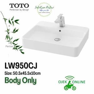 Jual Wastafel Meja TOTO LW950CJ(body only) /Console Lavatory (ojek on) - Jakarta Selatan ...