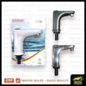 Jual SOLIGEN Kran Wastafel Tekan W20 Putih Hitam Chrome Keran Air im - Putih - Kota Surabaya ...