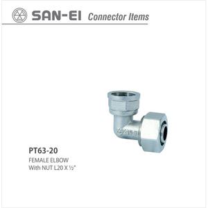 Promo SANEI Keni Drat Dalam Female Knee Elbow With Nut L20 x 1/2 PT63-20 - Jakarta Barat - SAN ...