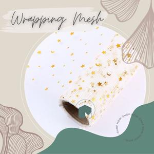 Promo Flower Wrap Mesh Korean Jaring Bunga Wrapping Jala buket net ...