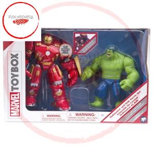 Jual Disney Marvel TOYBOX Hulkbuster & Hulk Exclusive Action Figure 2 ...