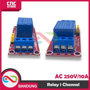 Jual MODULE RELAY 1 CHANNEL 5V AKTIV HIGH ATAU AKTIV LOW DENGAN ...