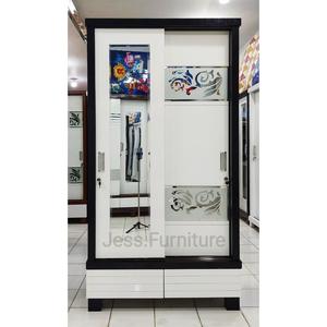 Jual Lemari Baju MInimalis Kayu BLOKTIK , Lemari Baju 2Pintu Sliding ...