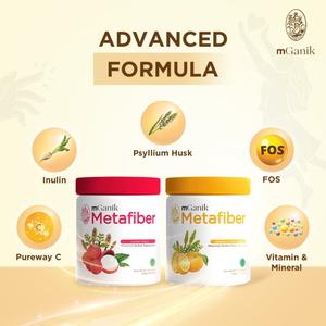 Jual mGanik METAFIBER 450 Gram / M ganik Meta fiber Minuman Serbuk ...