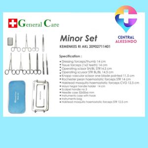 Jual Minor Set General Care Hecting Set GC Surgery Set Central ...