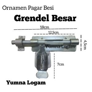 Jual slot/grendel besar ornamen Pagar besi tempa - Kota Yogyakarta ...