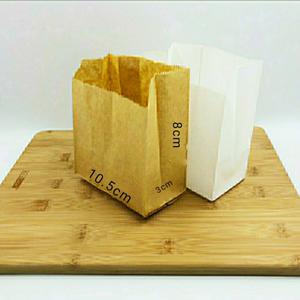Jual Paper Bag / Kantong Kertas Putih Untuk Roti, Fried Chicken, Snack ...