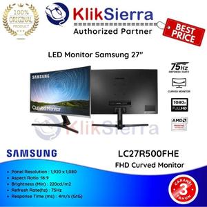 Jual SAMSUNG 27" INCH LC27R500FHE FHD LED CURVED MONITOR LC27R500 ...